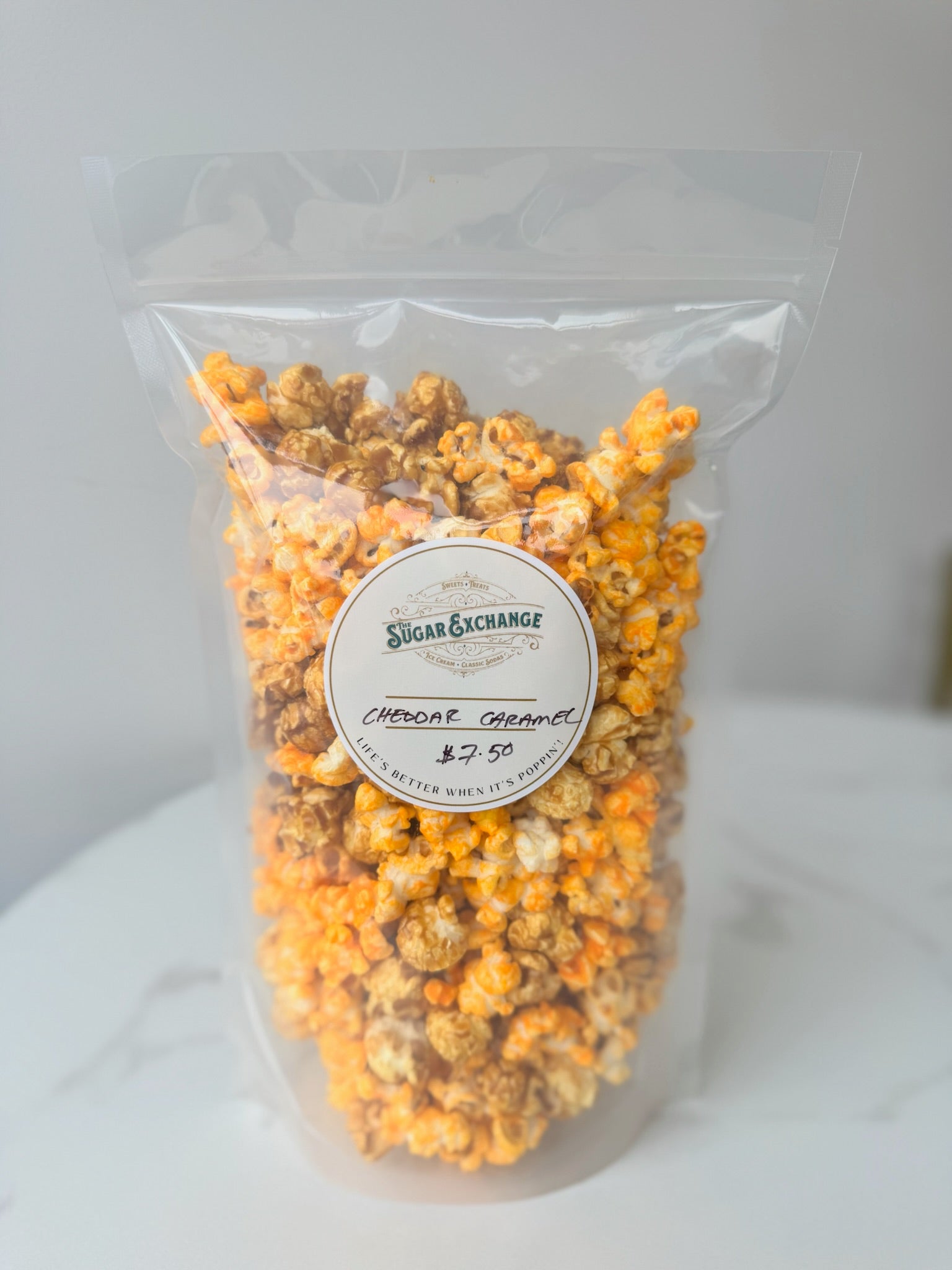 Cheddar & Caramel Popcorn – The Sugar Exchange